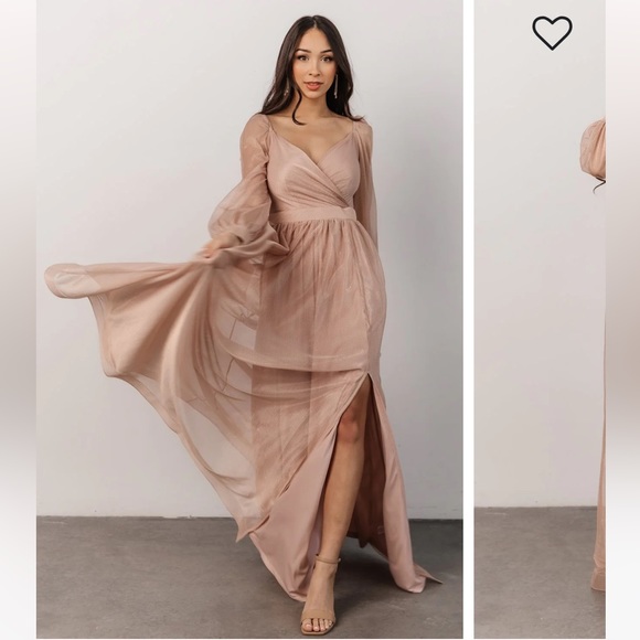 Baltic Born | Dresses | Baltic Born Octavia L In Blush Brand New | Poshmark